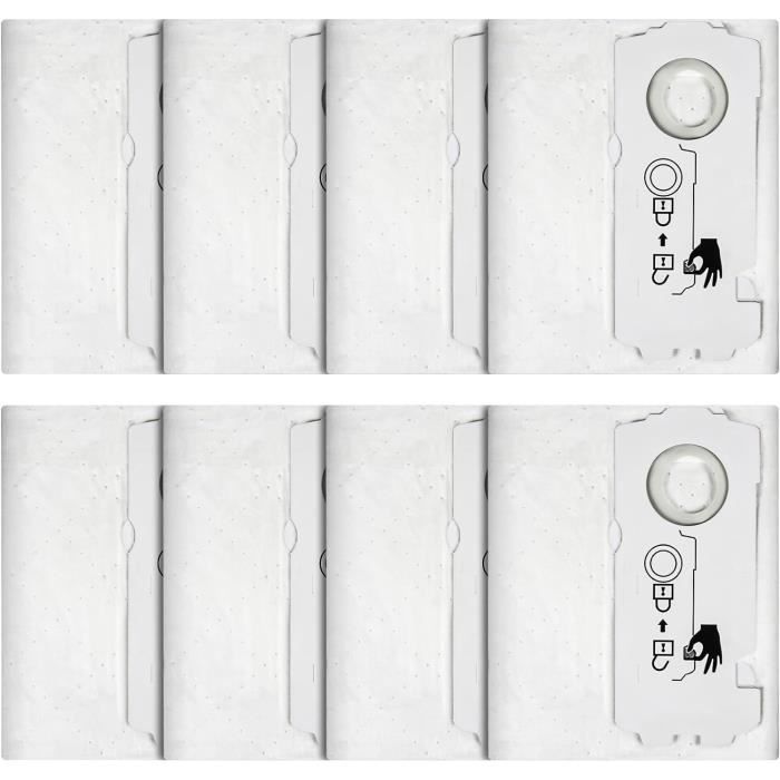 Selfclean Sc-Fis-Ct Mini-Midi-2-5 Lot De 8 Sacs Filtrants Pour ...