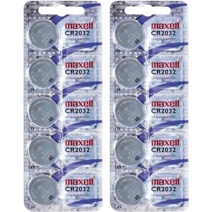 Lot De 10 Piles Bouton Cr2032 3 V En 2 Piles Bouton[J3416] - Cdiscount Jeux - Jouets