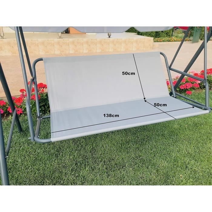 Housse De Rechange Pour Balancelle De Jardin, Hamac De Jardin, Chaise De Jardin, Housse De Banc ...