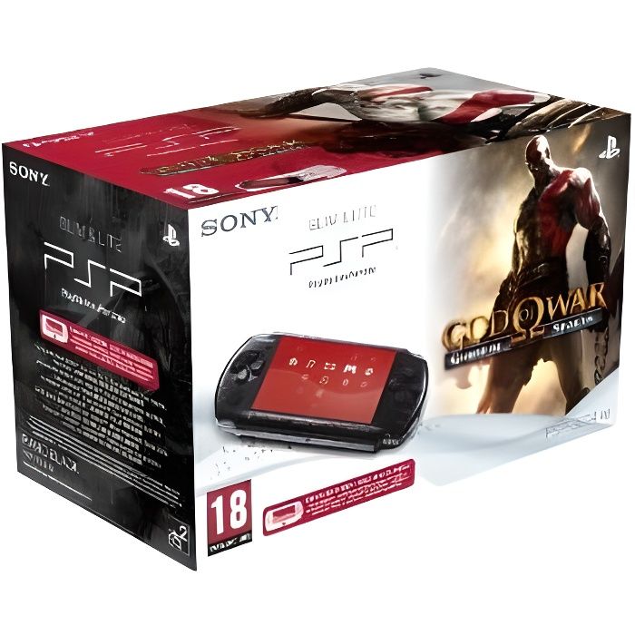 Console PSP 3004 - Sony - God of War Ghost Sparta - Noir - Plateforme PSP - Cdiscount Jeux vidéo