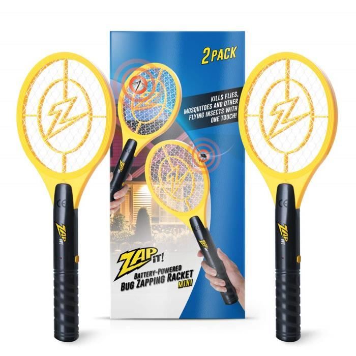 Zappen! Bug Zapper - Battery-Operated Mosquito, Fly Swatter-Killer and ...