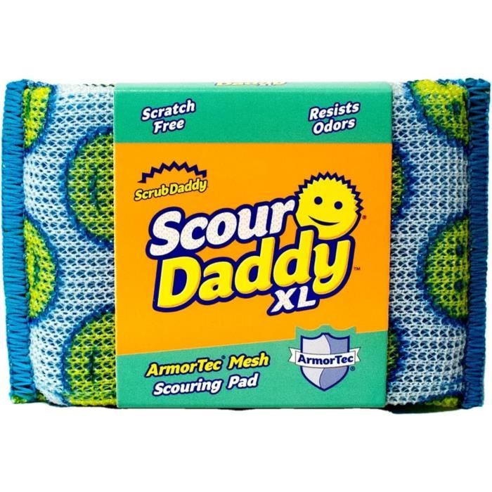 Scour Daddy XL, Scourers Sponge, Non Scratch Scouring Pads, Heavy Duty ...