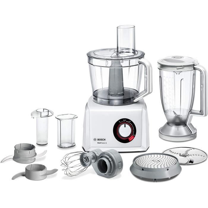 Bosch MultiTalent 8 MC812W501 – Robot de cuisine polyvalent avec plus de 50 fonctions – 1000 W ...
