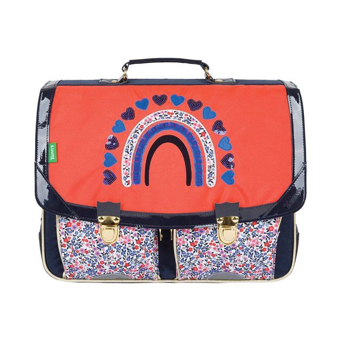 Tann's - Cartable 38cm "Jeanne" rouge - 10567 Rouge et bleu - Cdiscount ...
