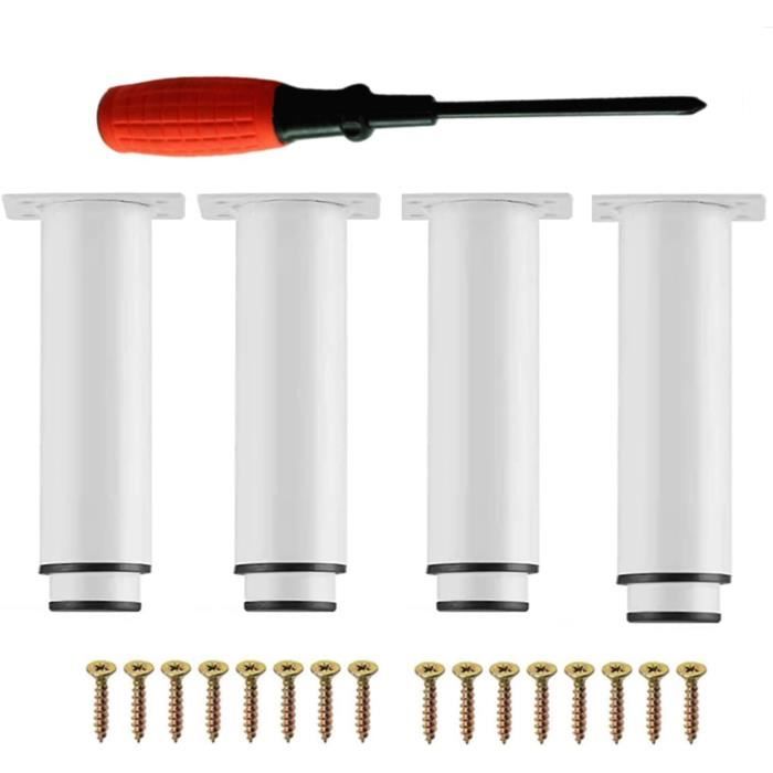 4 Pieds De Meuble Réglables, Pieds De Table En Métal (Pour Meubles ...