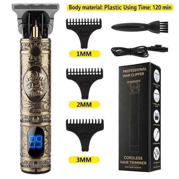 TW20415-Tondeuse à cheveux électrique T9 pour hommes Rechargeable par USB rasoir électrique pour ...