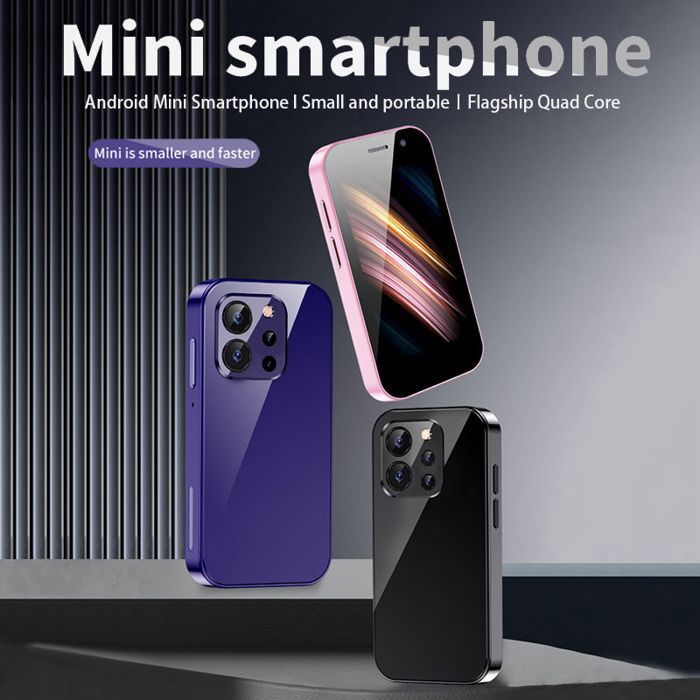 AIEK XS15 Pro 4G Mini Smartphone 3.0 pouces Android 9 Double SIM Double ...