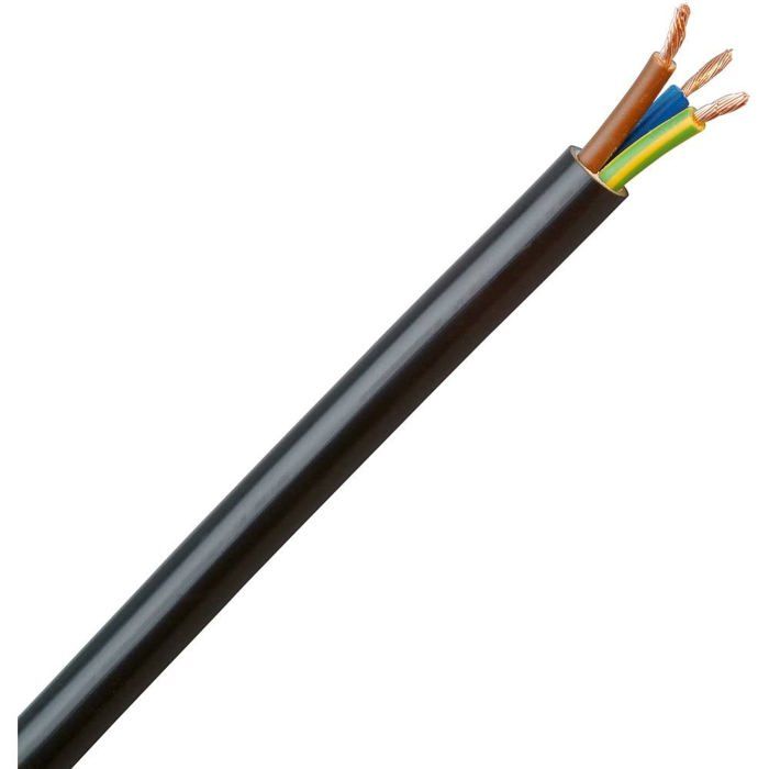 Câble électrique - KOPP - 153705007 - H05VV5-F - 3 x 1.5 mm² - 5 m ...