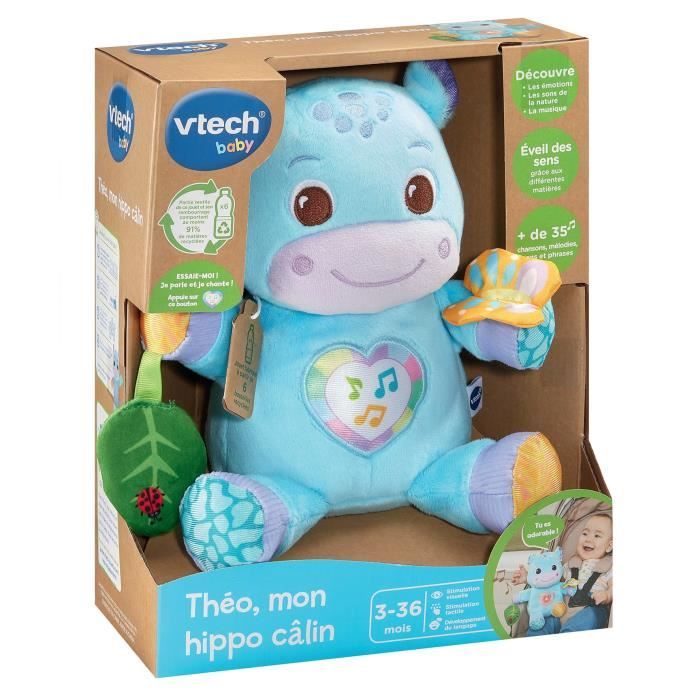 VTECH THÉO, MON HIPPO CALIN (BOUTEILLES PLASTIQUE RECYCLÉES ...