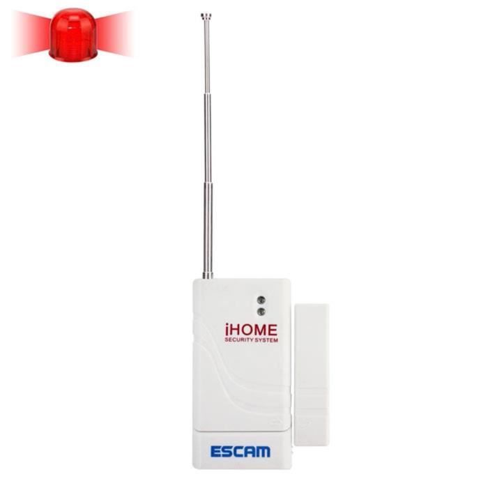 ESCAM AS001 de sécurité Smart Sensor porte Système d'alarme 433,92 ...