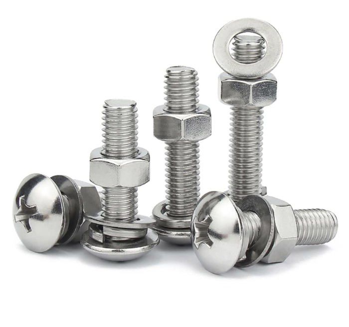 Bouoacoua Vis Boulon Inox Ecrous Et Rondelles Assortiment Kit Vis A ...