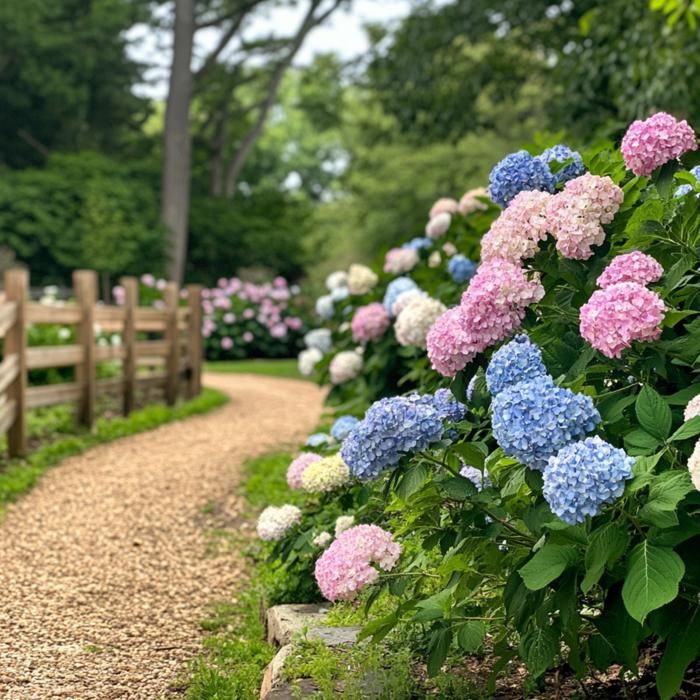 Hortensia - Set de 6 - Hydrangea macrophylla - Hauteur 25-40cm - d10 ...
