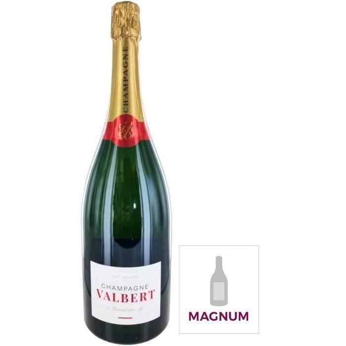 Champagne Valbert Réserve Brut - Magnum 1,5L - La cave Cdiscount