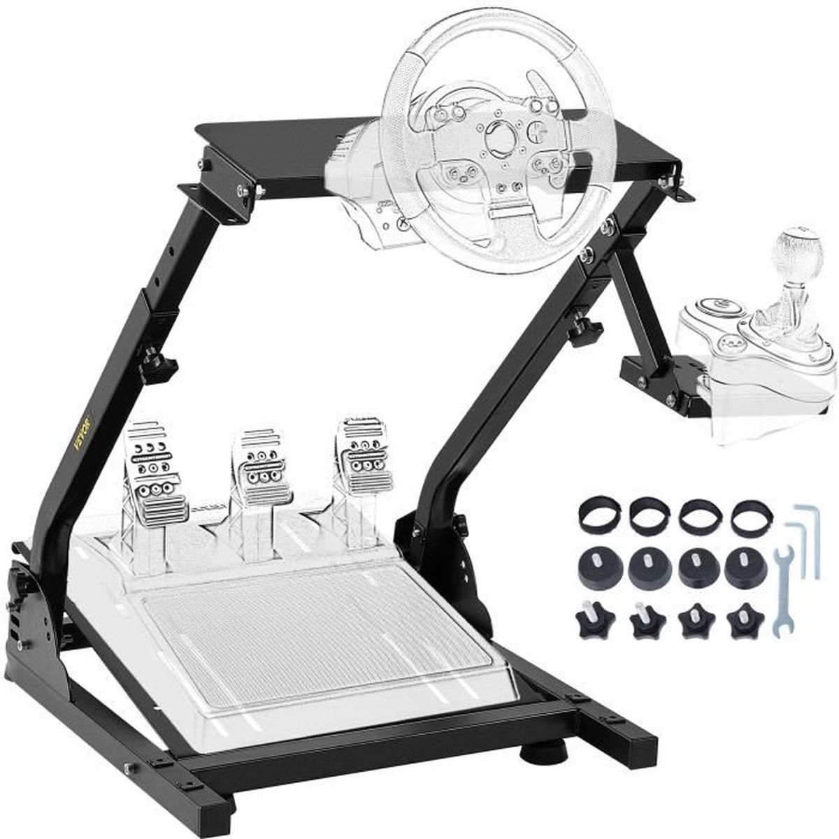 Support de Volant et pédales pour Jeu de Course PS4 Logitech G25 G27 ...