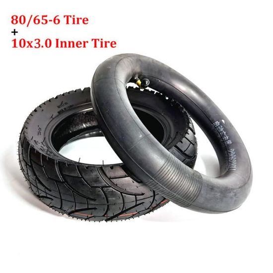 Pneu à vide - KUGOO - 80/65-6 - Caoutchouc résistant - Universel ...