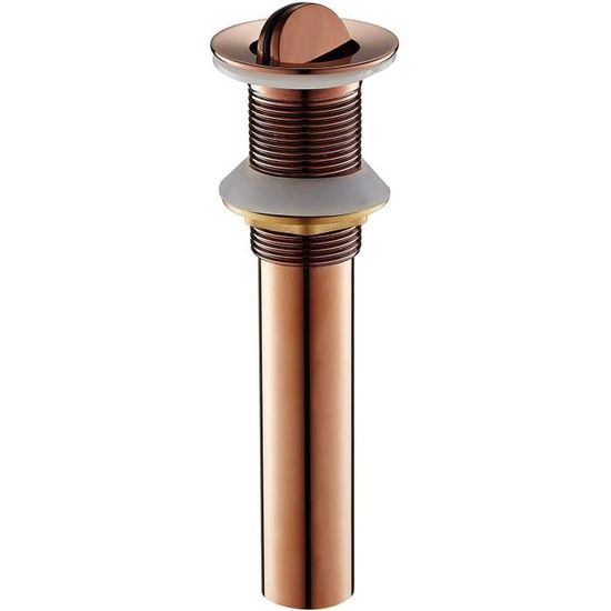 Eridanus Bonde de Vidage Clapet Rotatif Bouchon avec Tube pour Lavabo ...