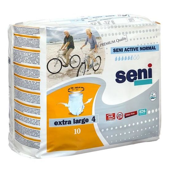 Slips Elastiques Absorbants - Seni - Normal XL - Moyen Flux - Anti ...