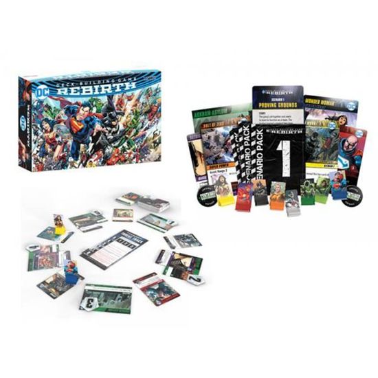 DC Comics Deck-Building Game Rebirth - Achat / Vente DC Comics Deck-Building Game Rebirth ...