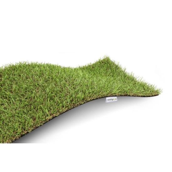 Gazon synthétique - Exelgreen - Stadium 20mm - 2m x 5m 2 x 5m Vert - Cdiscount Jardin