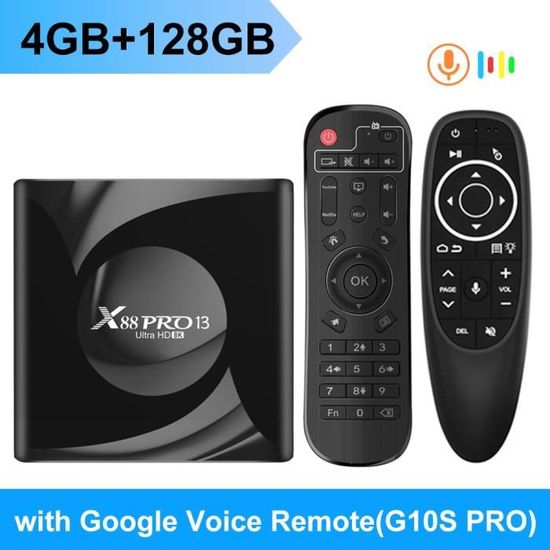 Boîtier TV - VONTAR - X88 Pro 13 - Android 13 - Rockchip RK3528 - 4GB ...