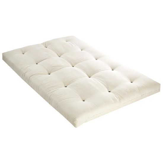 Matelas futon 90 x 190 - Confort ferme et Equilibré - Epaisseur 15 cm ...