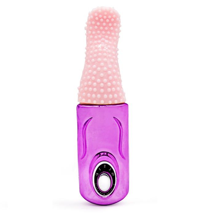 Vibromasseur gode léchant la langue silencieuse Whisper, stimulateur de mamelon de clitoris ...