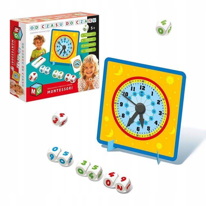Jeu d'apprentissage Multigra Jeu Montessori de temps en temps, temps d ...