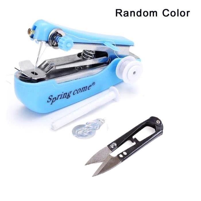 1 Sewmachine 1Scissor - Mini Machine À Coudre Manuelle Portable, 1 ...