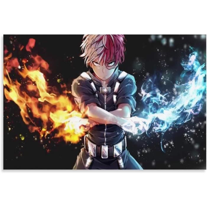 Poster De Dessin Animé Mha My Hero Academia Shoto - Art Moderne ...