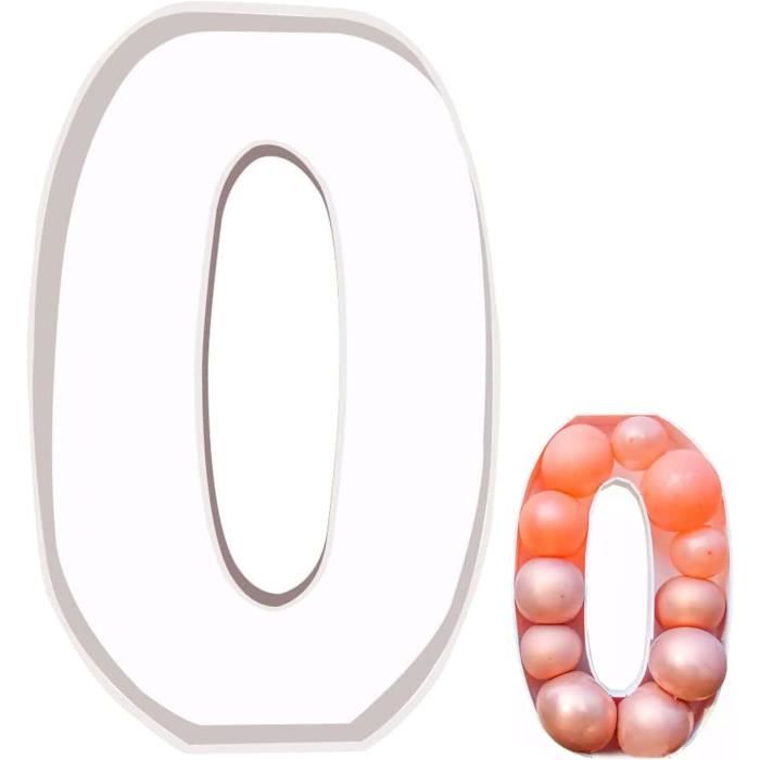 Chiffre Anniversaire Geant,Ballon Arch Stand, Numéros De Carton De 2,4 ...