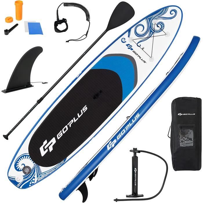 Planche de Stand Up Paddle Board Gonflable Adulte 335x76x15CM, Sup ...
