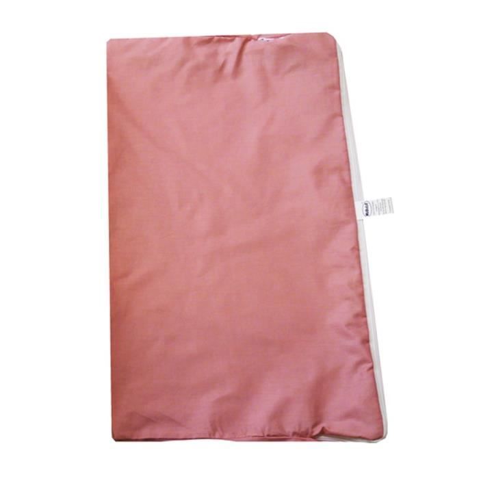 Housse plan incliné pour bébé - Couleur:Rose poudré dimension:70x140cm ...