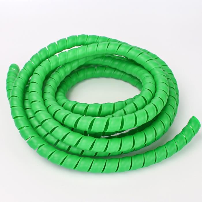 Câble - fil - gaine,Manchon de câble enroulé en spirale coloré,câblage ...