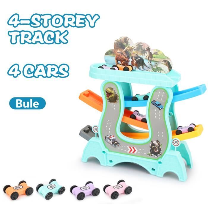 Enfants Ramp Racing Cars Model s Magic Racer Railway Track Gliding Car ...