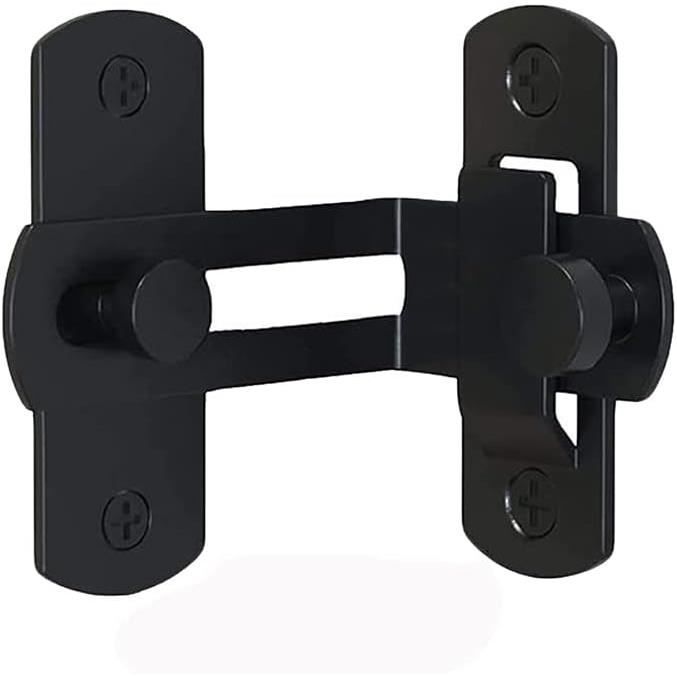 Serrure De Porte De Grange Loquet De Porte À Angle Droit À 90 Degrés Serrures Et Loquets De ...