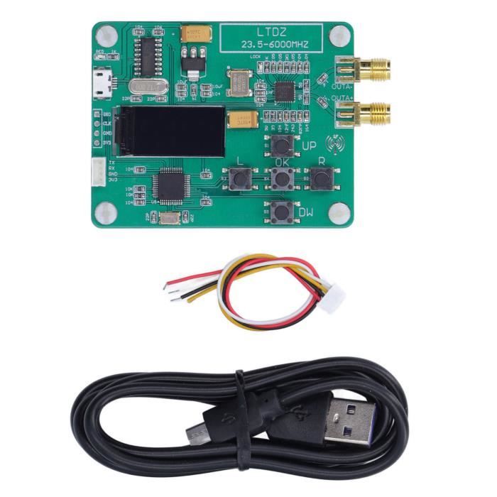 Module de source de signal Module source de signal, carte générateur de signal 23,5‑6000MHz 2 ...