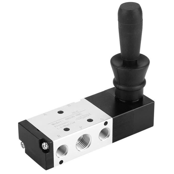 Vanne pneumatique GOTOTOP - Vanne de commande manuelle à 5 ports et 3 ...