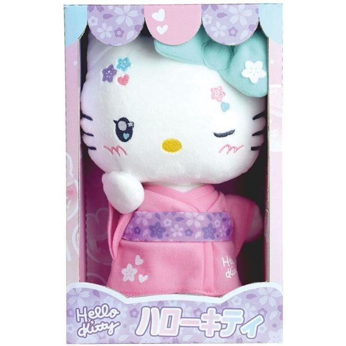 Hello Kitty Kimono Kawaï Peluche +- 22 cm - JEMINI - Version kawaï avec ...