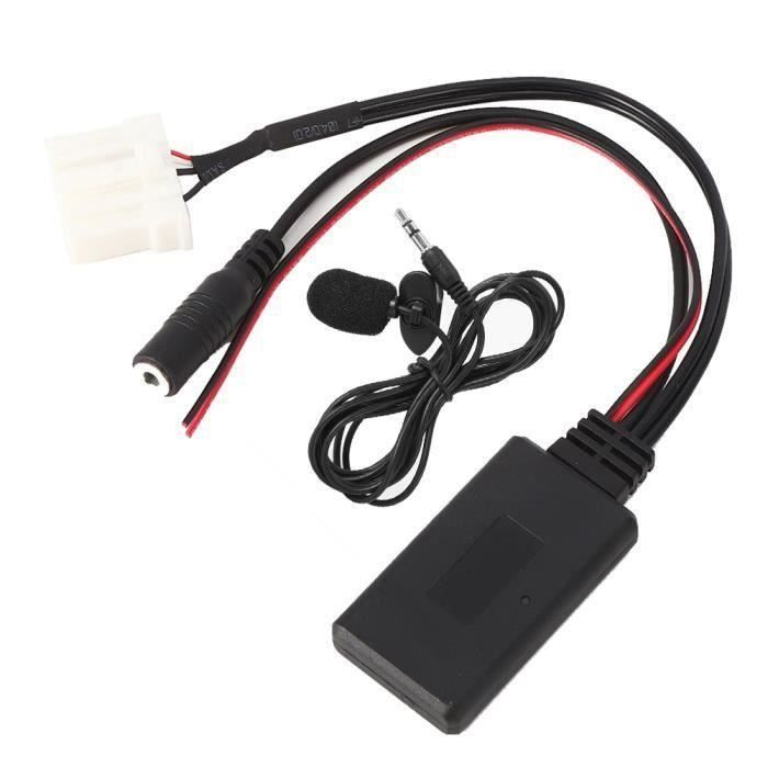 Tianyi-AYNEFY microphone Bluetooth pour voiture Adaptateur de câble AUX ...