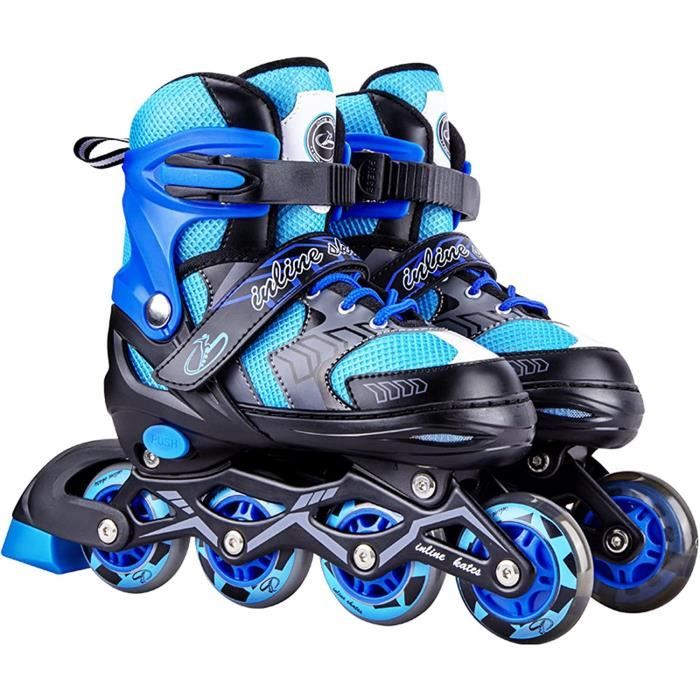Rollers réglables pour enfants et adultes, patins à roulettes avec ...