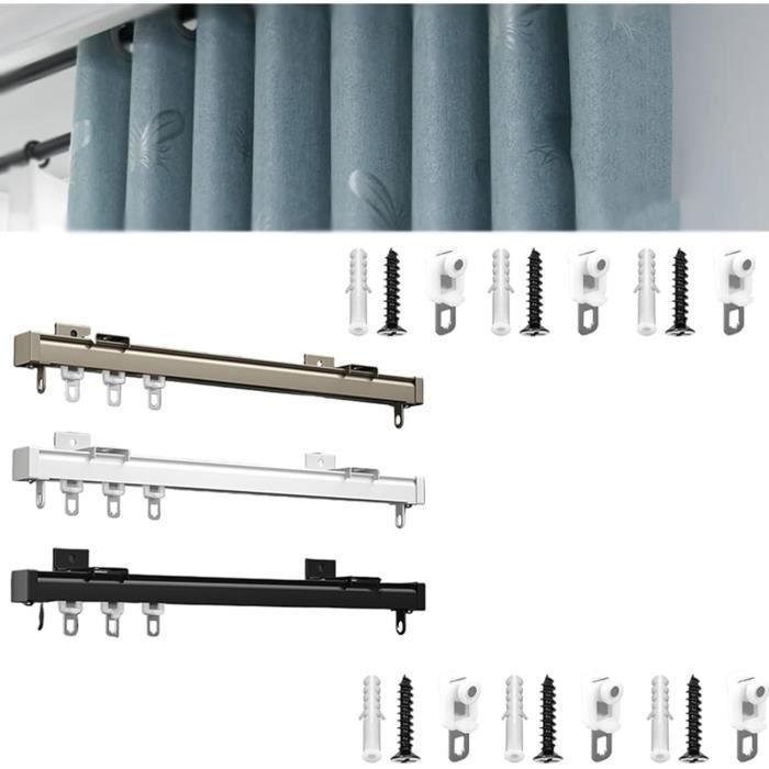 Rail de montage mural, rail de rideau flexible for systèmes de rideaux ...