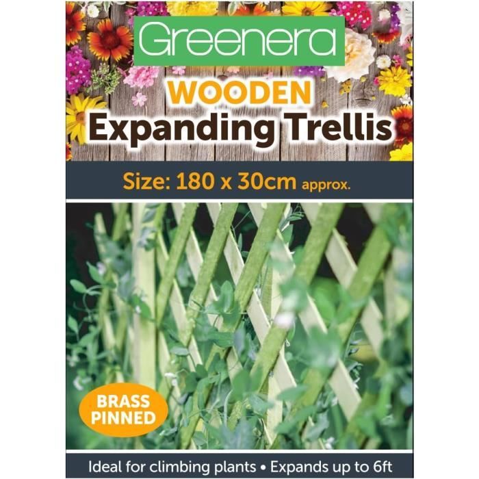 Treillis mural extensible eois pour plantes grimpantes, panneau de ...