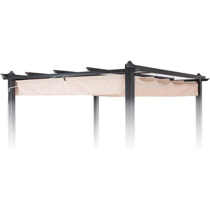 Blumfeldt Pantheon Roof - Toit de pergola, Toit de rechange, Auvent, 3 ...