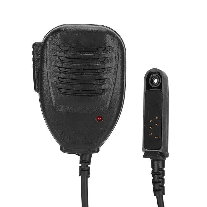 TMISHION Microphone talkie-walkie UV-9R Microphone à main talkie-walkie ...