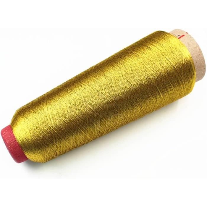 Fil Métallique Pour Machine À Coudre - 3 500 M - Pour Broderie ...