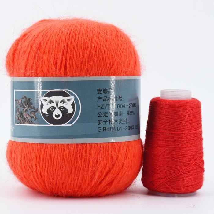 LAINE A TRICOTER,839--50 + 20 g-ensemble de fils longs en peluche de ...