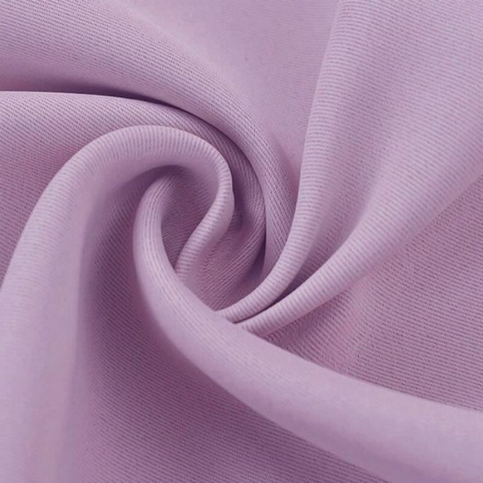 TRINGLE - EMBOUT TRINGLE,Light Purple-W130 x L160cm 1PC-Grommet--rideaux de fenêtre occultants ...