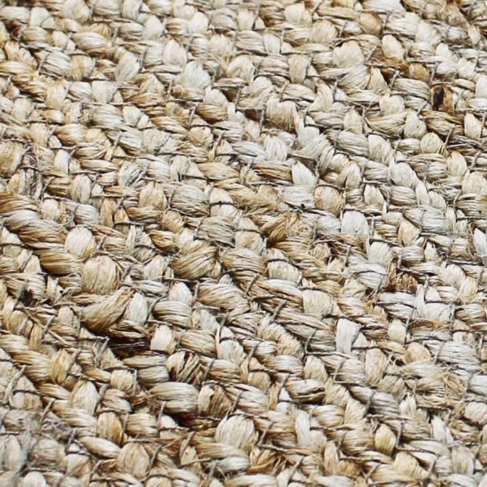 Tapis Jute - Funny Jute - Tapis En Jute Artisanal Tressé, Tapis Salon ...