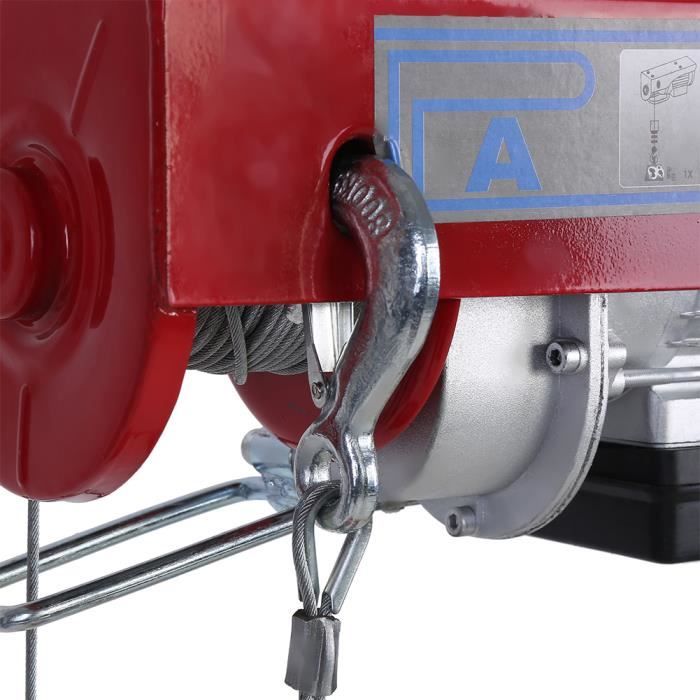 100 - 200kg Treuil à Câble Electrique Treuil-Palan Electrique Avec ...