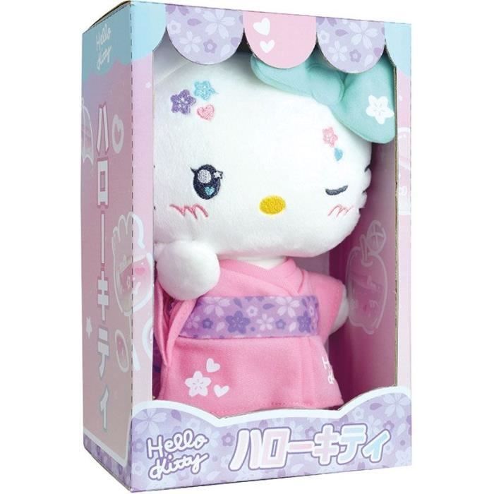 Hello Kitty Kimono Kawaï Peluche +- 22 cm - JEMINI - Version kawaï avec ...